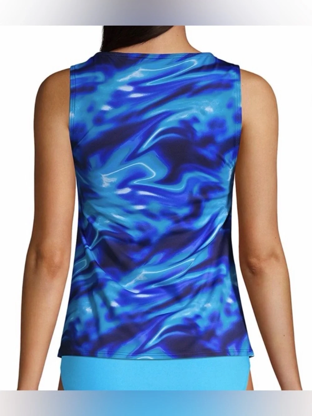 Lands' End | Swim | Lands End Modest Tankini Top | Poshmark